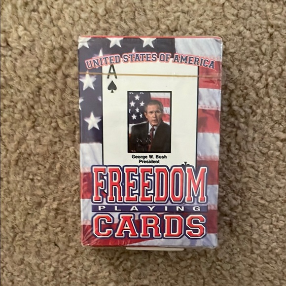 Novelty Inc. | Games | Freedom Playing Cards Limited Edition 52 ...